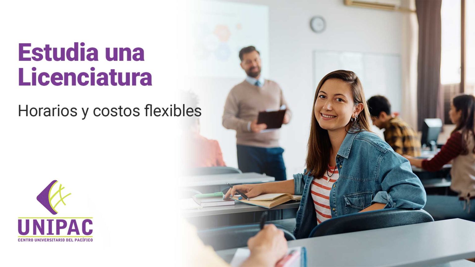 Estudia una Licenciatura con horarios y costos accesibles